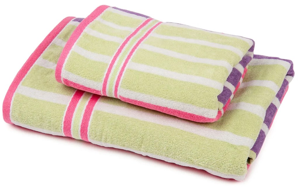 Jahu Sada Stripes Fine ručník a osuška, 70 x 140 cm, 50 x 90 cm