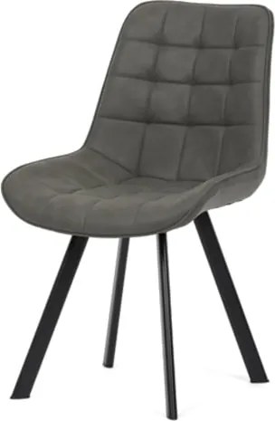 Jídelní židle Autronic šedá Látka HC-V3066 GREY3