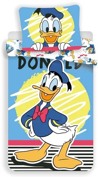 Jerry Fabrics povlečení bavlna Donald Duck 03 140x200+70x90 cm