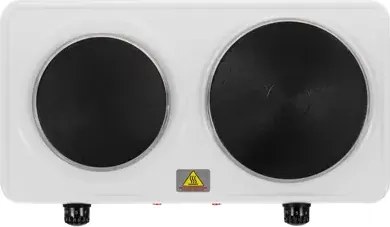 Adler AD 6520 bílá / Vařič / 2500W / 185 mm + 155mm plotna