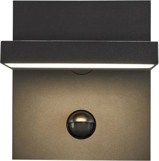 LA 1002990 ABRIDOR SENSOR Outdoor, nástěnné LED svítidlo, IP55, antracitové, 3000/4000K - BIG WHITE (SLV)