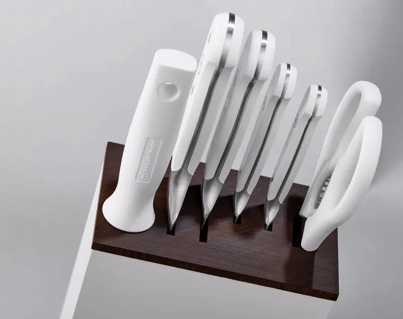 Wüsthof Blok na nože Classic White 6 ks, verze Santoku