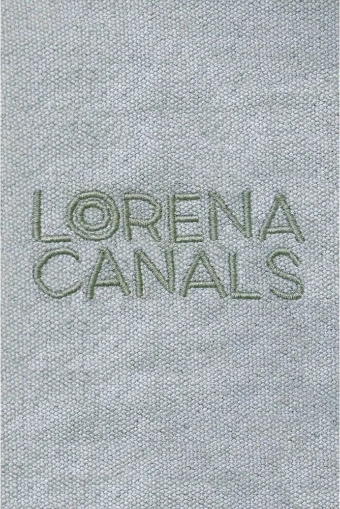 Dětský sedací vak šedomodrý Cleo Blue Sage – Lorena Canals