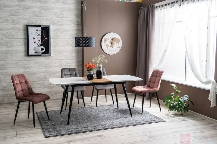 Čalouněná jídelní židle Chic Velvet - výběr z 8 provedení