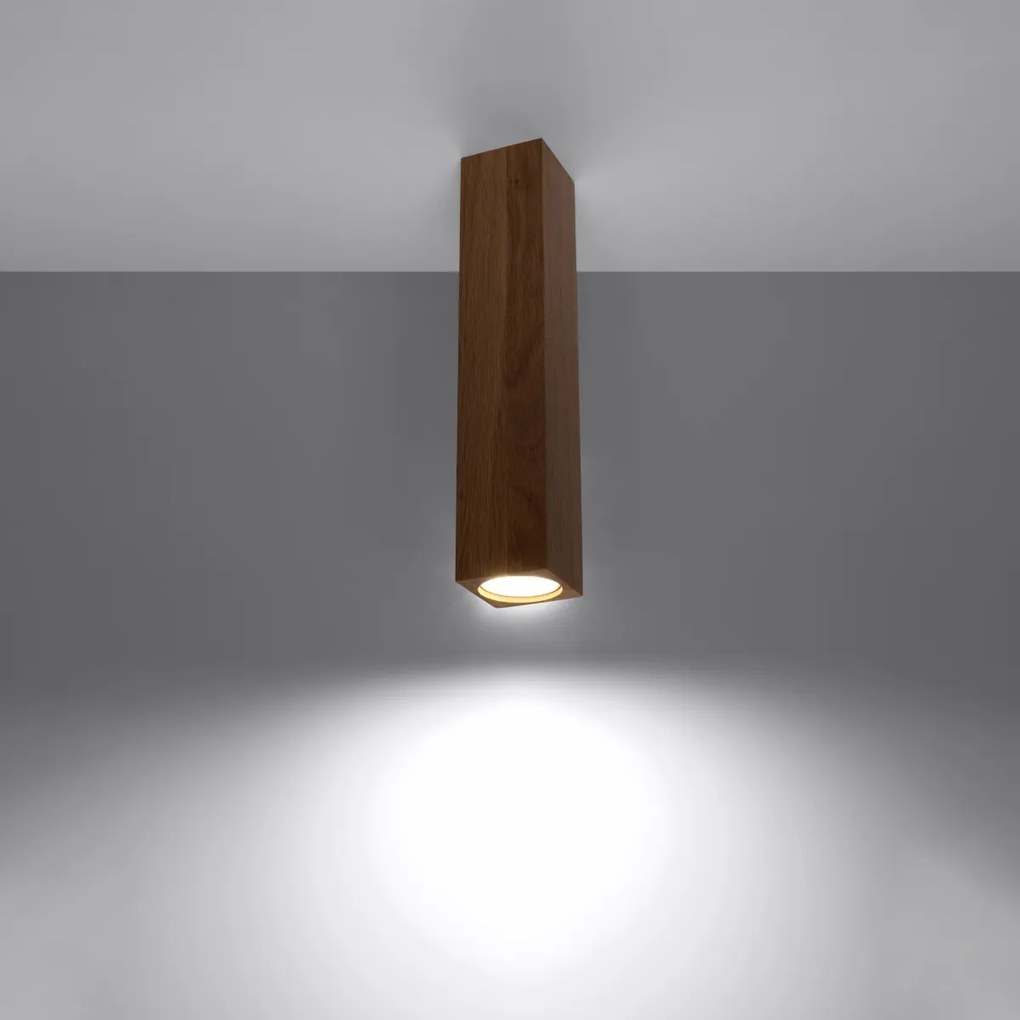 Sollux Lighting Stropní svítidlo KEKE 30 dub