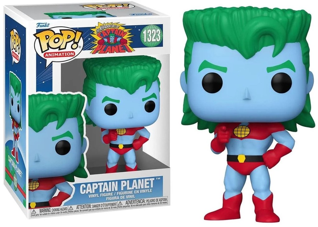 Figurka funko pop! animation captain planet and the planeteers captain planet 1323