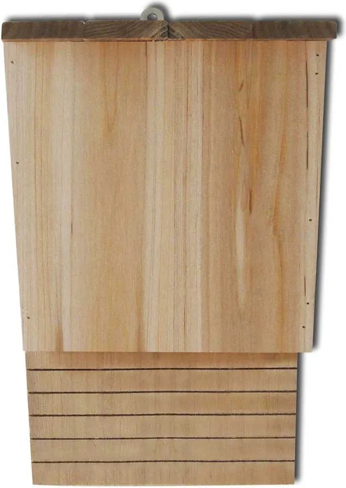 Budka pro netopýry 4 ks 22 x 12 x 34 cm dřevěná 276009