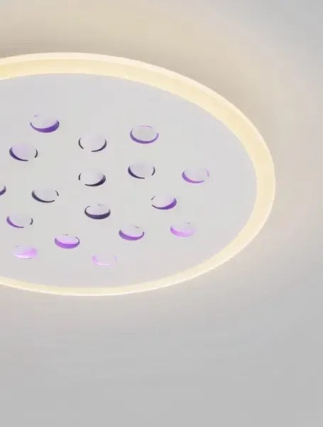 Moderní stropní svítidlo Astraeus RGB 45 s dálkovým ovládáním
