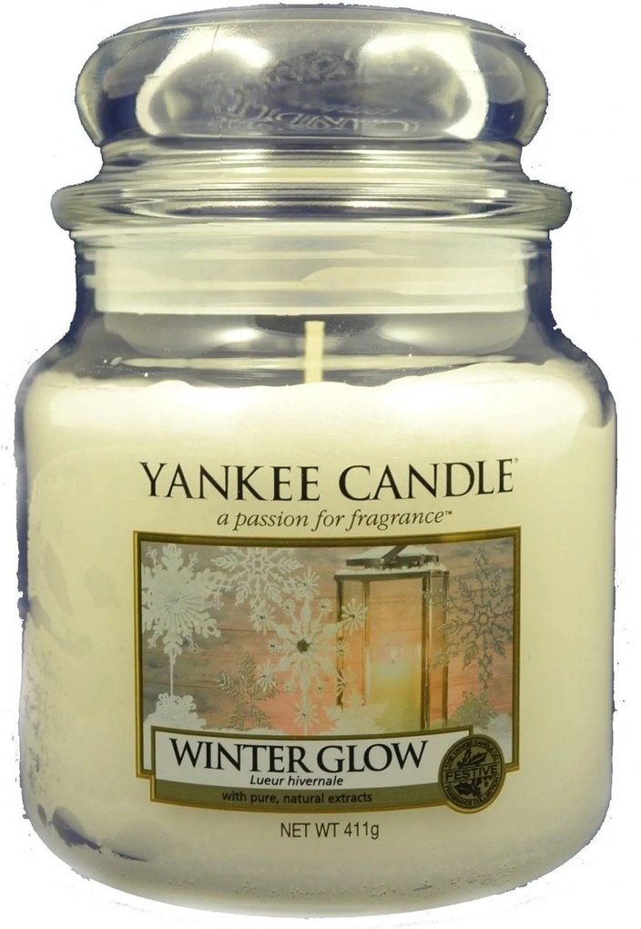 Yankee candle Vonná svíčka ve skle - levandule a citrón, 410g