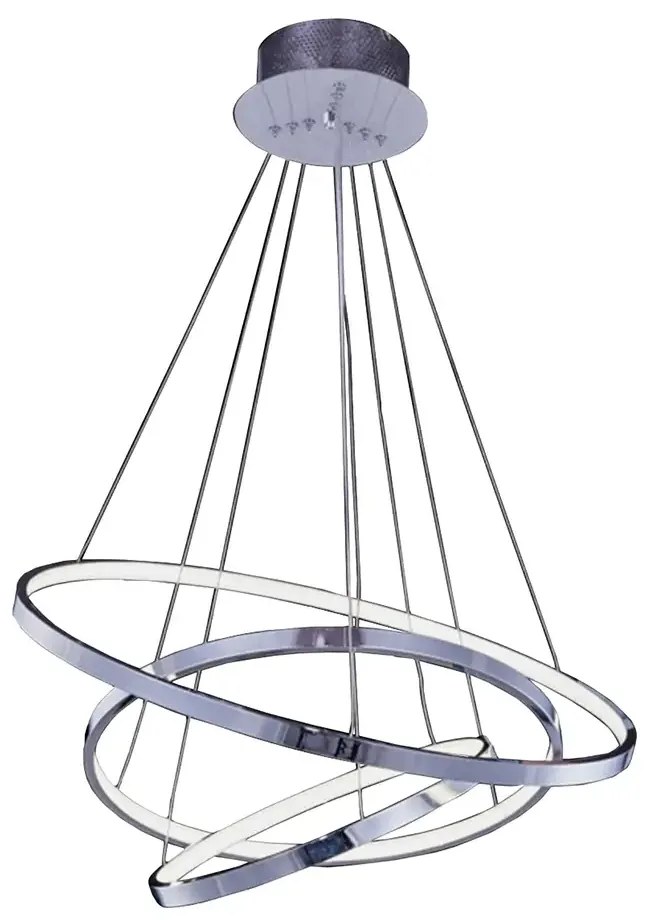 Luxusní lustr Wheel 3 Dimm chrom