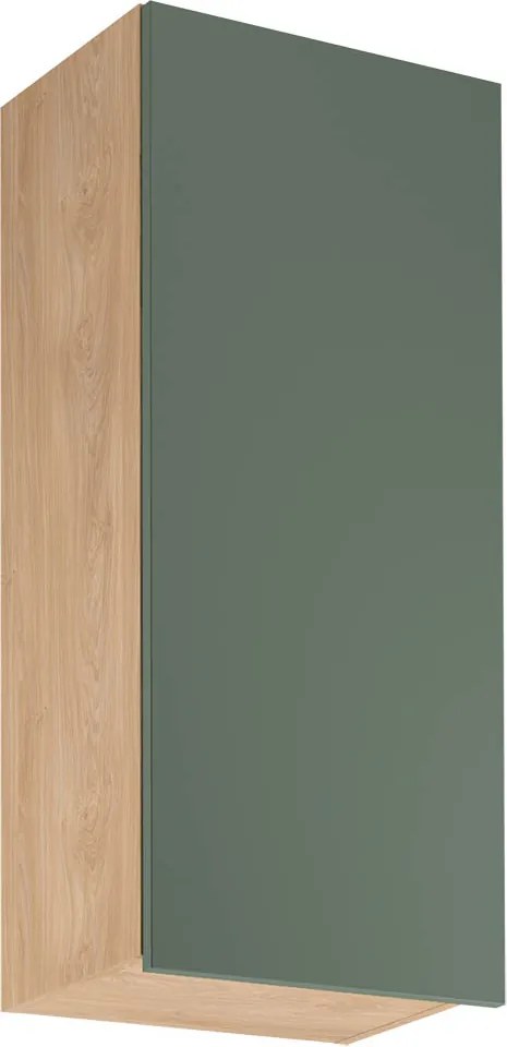 SORENTO pg | horní skříňka G45 policová | 45 cm | LEVÁ | puccini/zelená