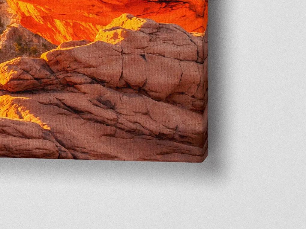 Liox XXL Obraz kaňon v národním parku Utah Rozměr: 200 x 100 cm