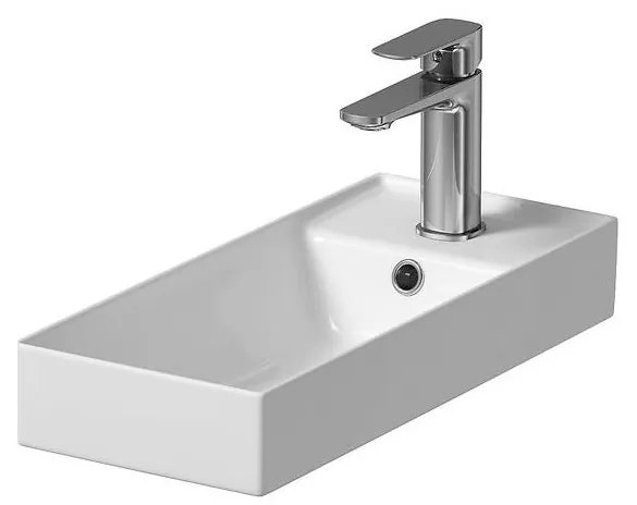 Cersanit K677-005 - Umyvadlo na desku LARGA 22x50 cm keramika/lesklá bílá K677-005