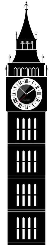 Clocker Nalepovací hodiny Big Ben Barva ciferníku: Černá