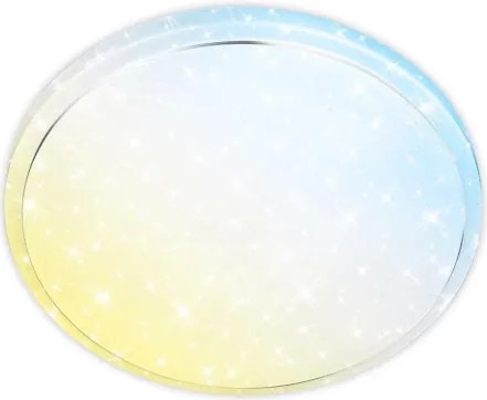 Stropní LED svítidlo BRILONER Star A průměr 48cm 19,5W stmívatelné dálkovým ovladačem CCT bílé 3869016