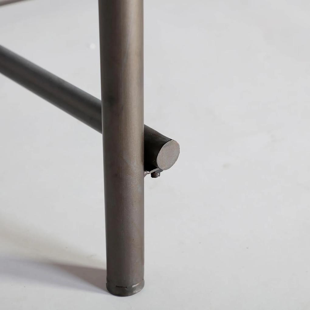 Pracovní stůl cebric 120 x 50 cm šedý MUZZA