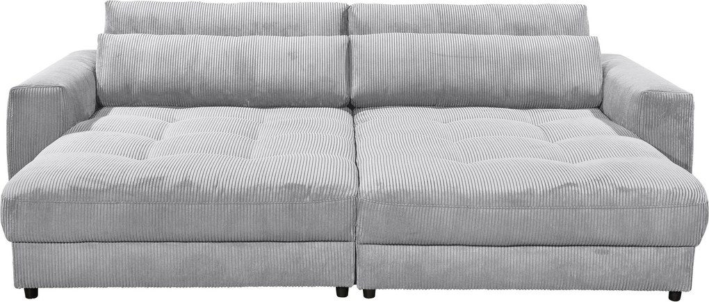 XXXLutz POHOVKA BIG SOFA, textil, kompozitní dřevo, světle šedá MID.YOU - Pohovky - 002220033613