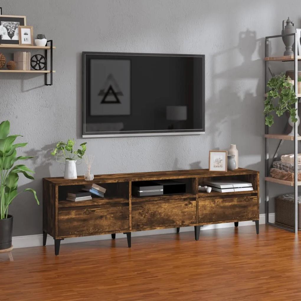 vidaXL TV skříňka 150 x 30 x 44,5 cm kompozitní dřevo [831920] Barva: šedá sonoma