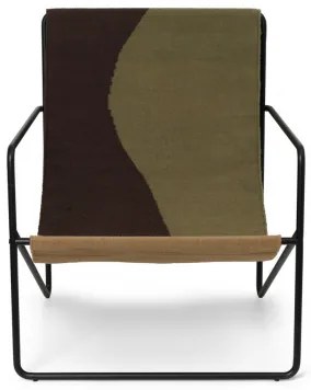 Desert Lounge Chair dune black Ferm Living