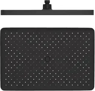 kielle Vega - Hlavová sprcha 36x24 cm | matná černá