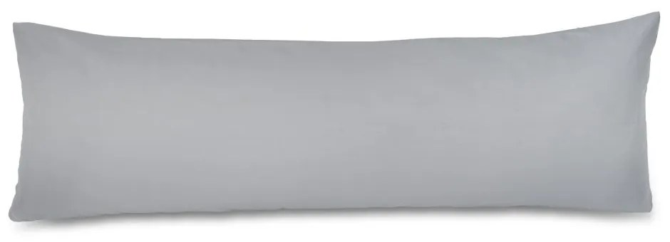Kvalitex Saténový povlak na relaxační polštář tmavě šedý 55x180cm