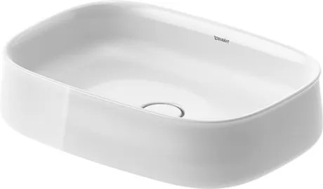 Duravit Zencha - Umyvadlová mísa 550x390x140 mm, bílá 2373550079