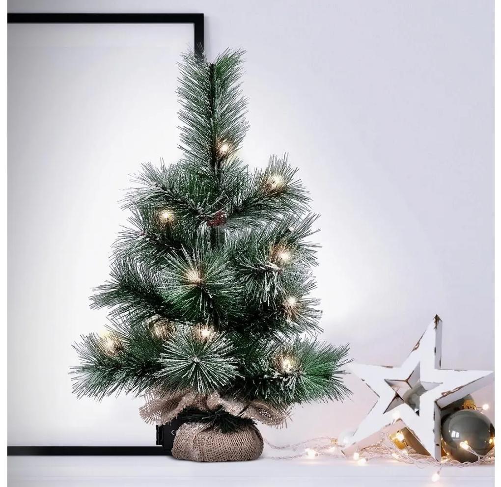 Solight | Solight 1V238 - LED Venkovní vánoční dekorace 15xLED/3xAA stromek IP44 | SL1019