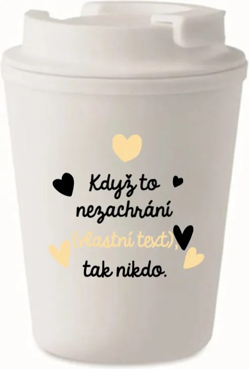 Personalizovaný cestovní termohrnek - když to nezvládne … tak nikdo
