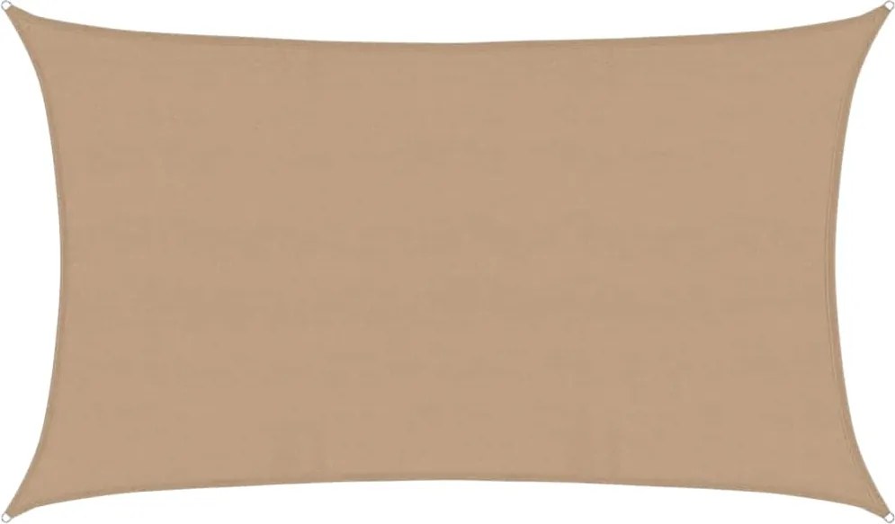Stínící plachta 160 g/m² taupe 5 x 8 m HDPE 311413