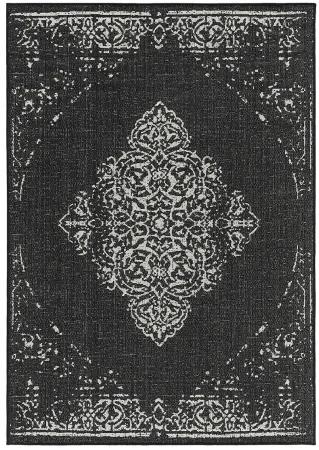 Koberce Breno Kusový koberec SUNNY 4416 Black, Šedá, Černá, 200 x 290 cm