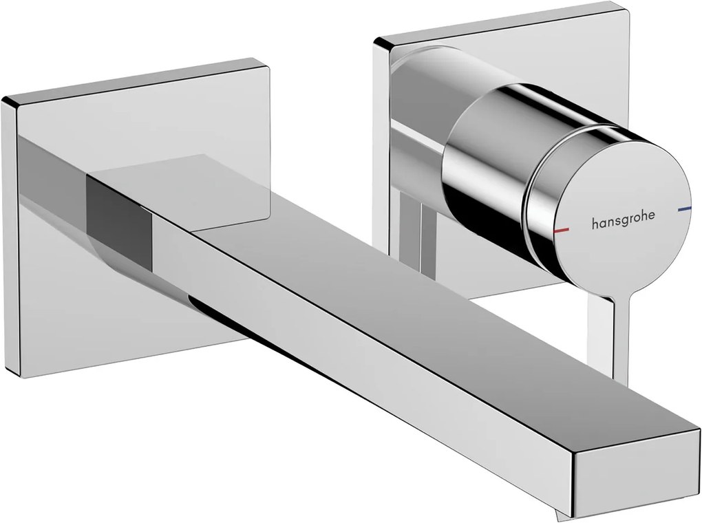 Hansgrohe Tecturis E, páková umyvadlová baterie EcoSmart+ pod omítku s výtokem 225 mm, chromová, HAN-73051000