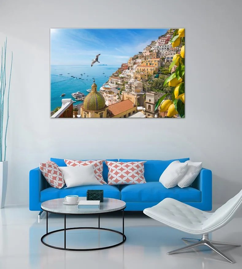 Obraz Positano Velikost (šířka x výška): 150x100 cm