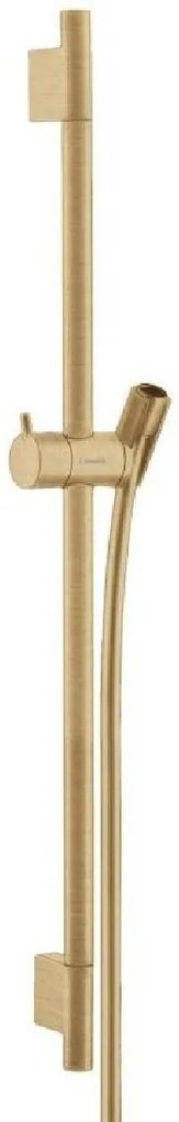 Hansgrohe Unica'S - Sprchová tyč 65 cm se sprchovou hadicí, kartáčovaný bronz 28632140