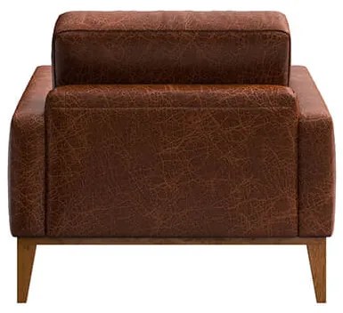 Křeslo musso tufted cognac MUZZA