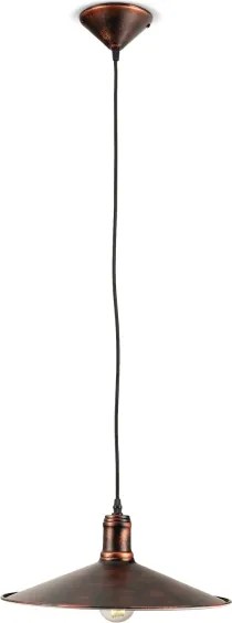 Brilagi - Lustr na lanku FORGE 1xE27/60W/230V pr. 36 cm hnědá