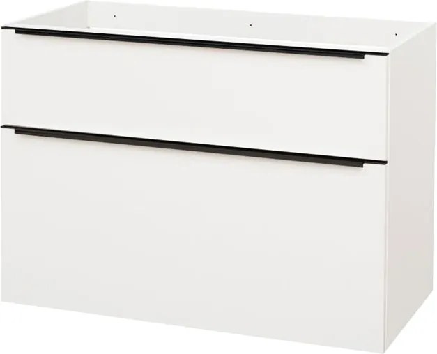 Mereo Mereo, Sprchová stěna WALK IN, Novea, black ALU, sklo Čiré, CK10602HB