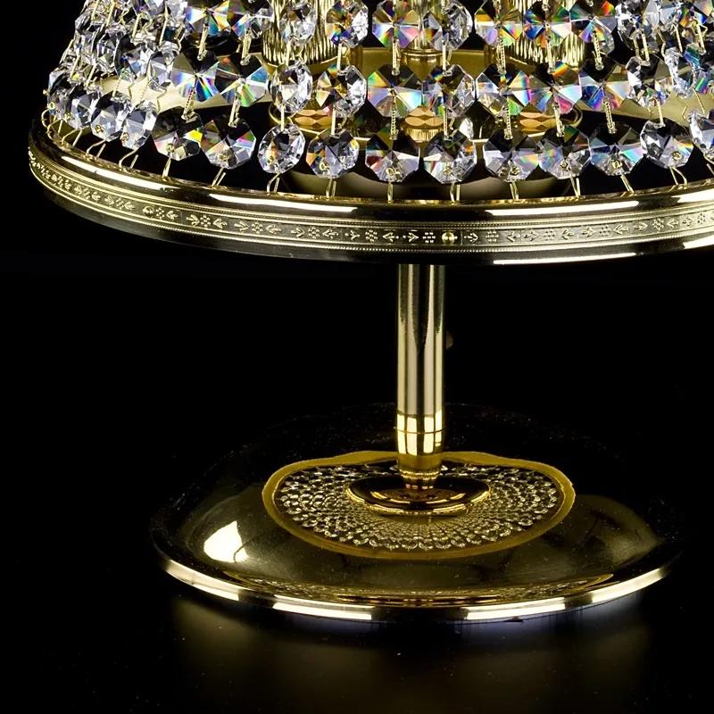 Křišťálová stolní lampa KLOTYLDA DIA 250 CE - ARTGLASS