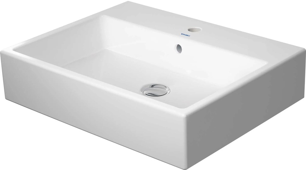 Duravit Vero Air - Umyvadlo 60x47 cm, s přepadem, otvor pro baterii, bílá 2350600000