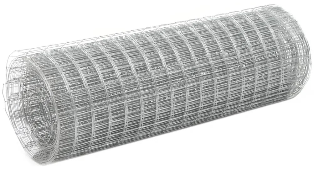 Pletivo ke kurníku pozinkovaná ocel 25 x 0,5 m stříbrné