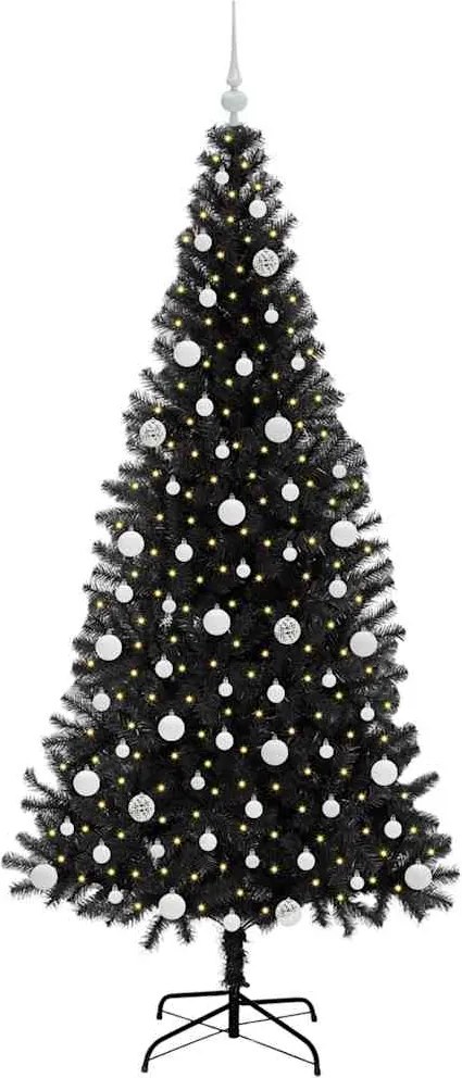 Vánoční stromeček Černá 210 cm PVC 3396490