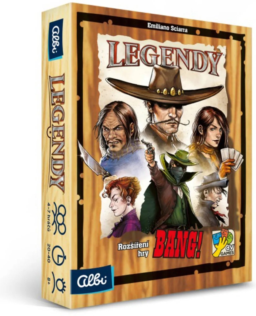 ALBI HRA BANG! Legendy (rozšíření) *SPOLEČENSKÉ HRY* alty4