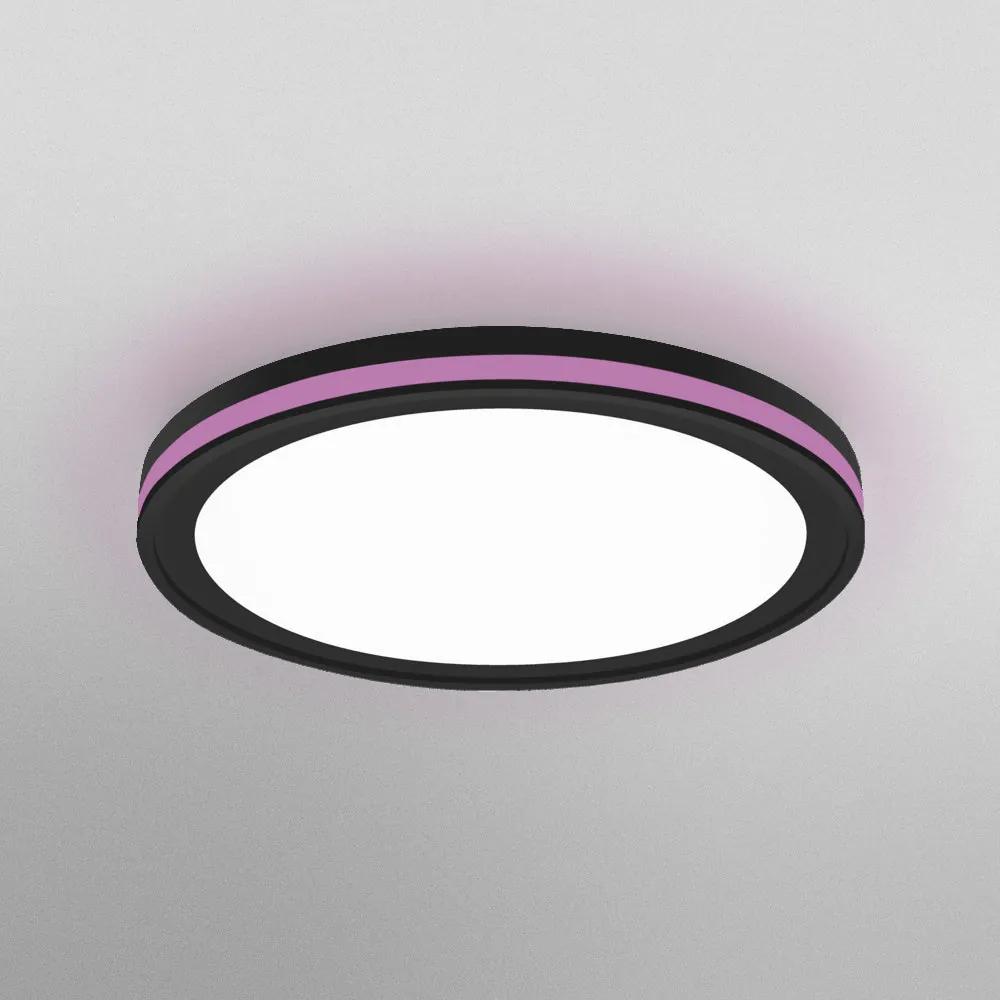 Chytré WiFi LED stropní světlo CIRCLE s RGB podsvícením