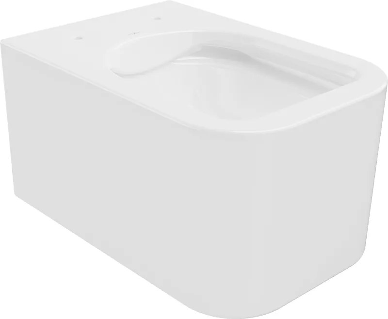 Mexen Elis miska wc Rimless, bílá lesk - 3391XX00