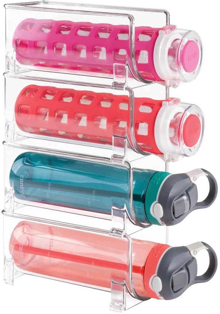 5Five® Stojan na láhve, na víno, transparentní, do lednice BINS