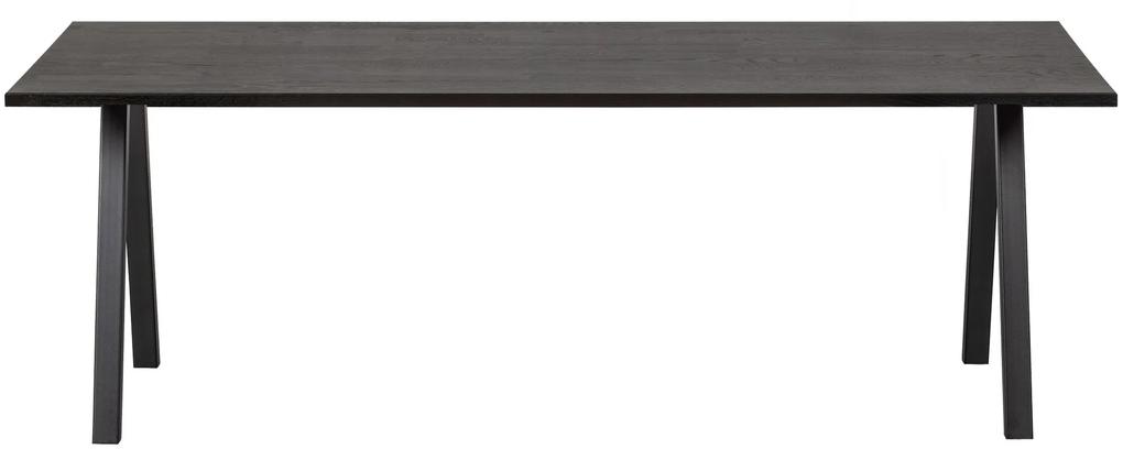 WOOOD Jídelní stůl TABLO dub tmavý 180x 90 cm