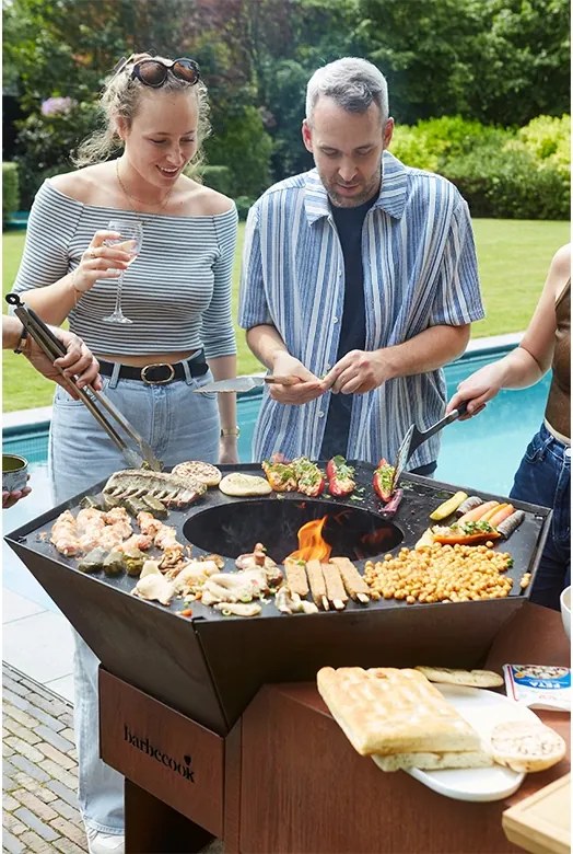 Barbecook | Gril na dřevo Barbecook Nestor Island Hnědá ocel | 14061143
