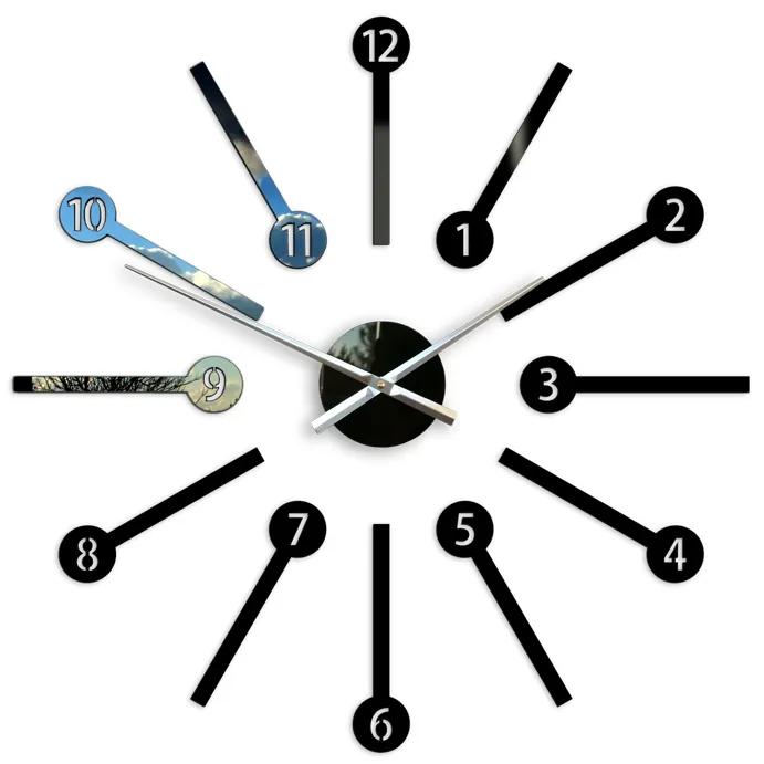 Moderní nástěnné hodiny METRO HMCNH063