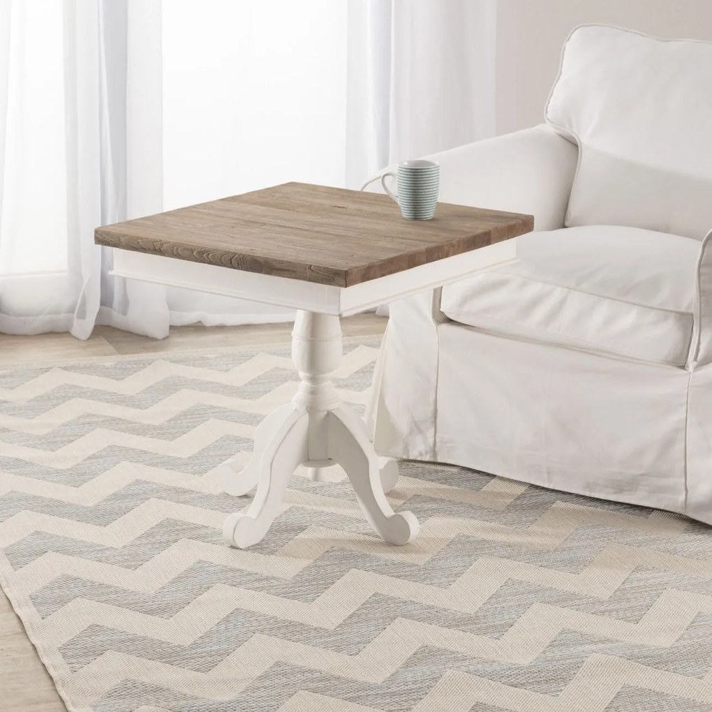 Koberec  Modern Chevron wool/ ice blue 160x230 cm