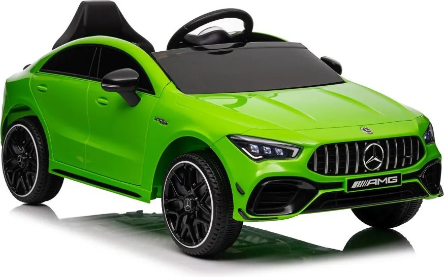 LEAN CARS Elektrické autíčko Mercedes CLA 45s AMG 4x4 zelené