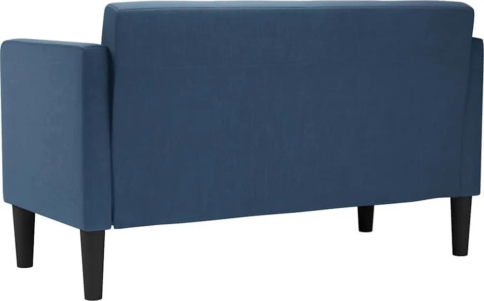 vidaXL Loveseat Sofa 111 cm textil [4100561] Barva: světle šedá